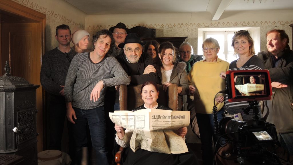 Dreharbeiten Lenchen Demuth – Film von Klaus Gietinger – Mitarbeit ...